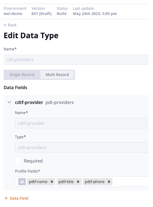 Designer: Profiles Overview - Welkin Health