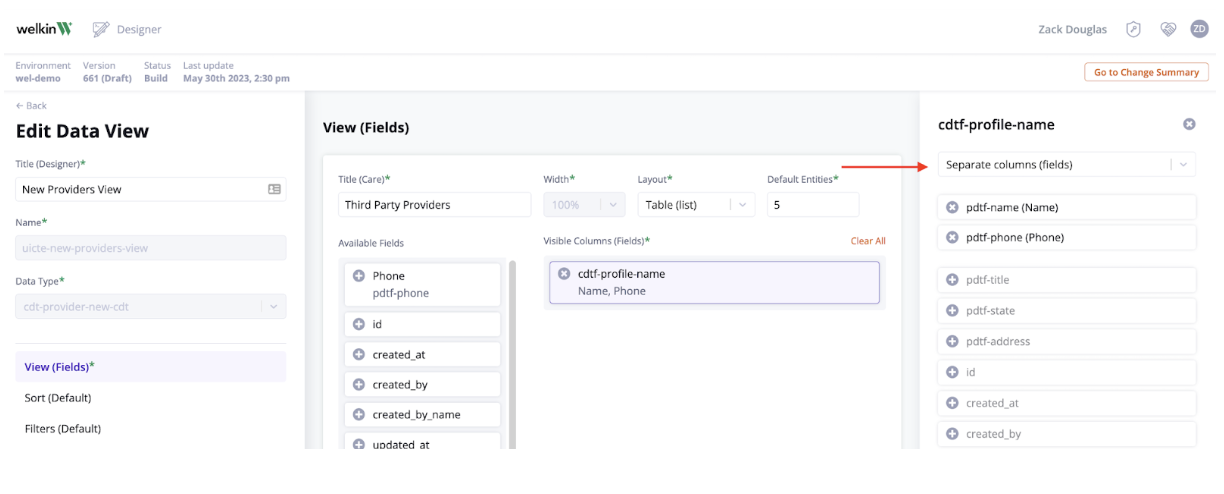 Designer: Profiles Overview - Welkin Health