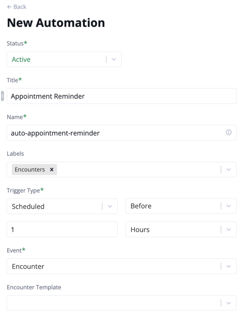 Create Automated Appointment Reminders - Welkin Health