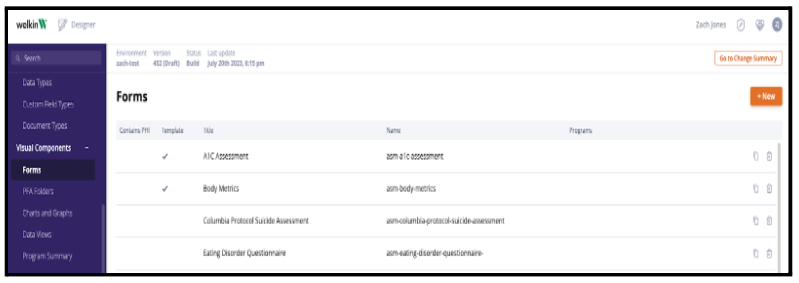 How To Create an Assessment or Form Template - Welkin Health