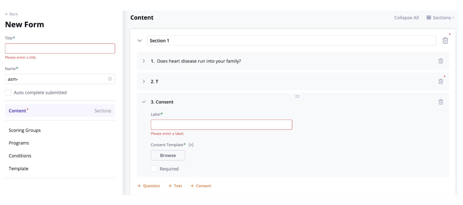 How To Create an Assessment or Form Template - Welkin Health