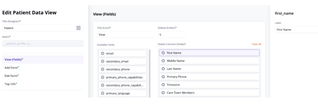 Patient Data View - Welkin Health
